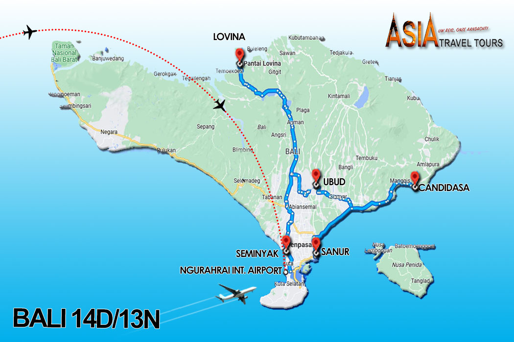 Asia Travel Tours - 14 dagen Bali